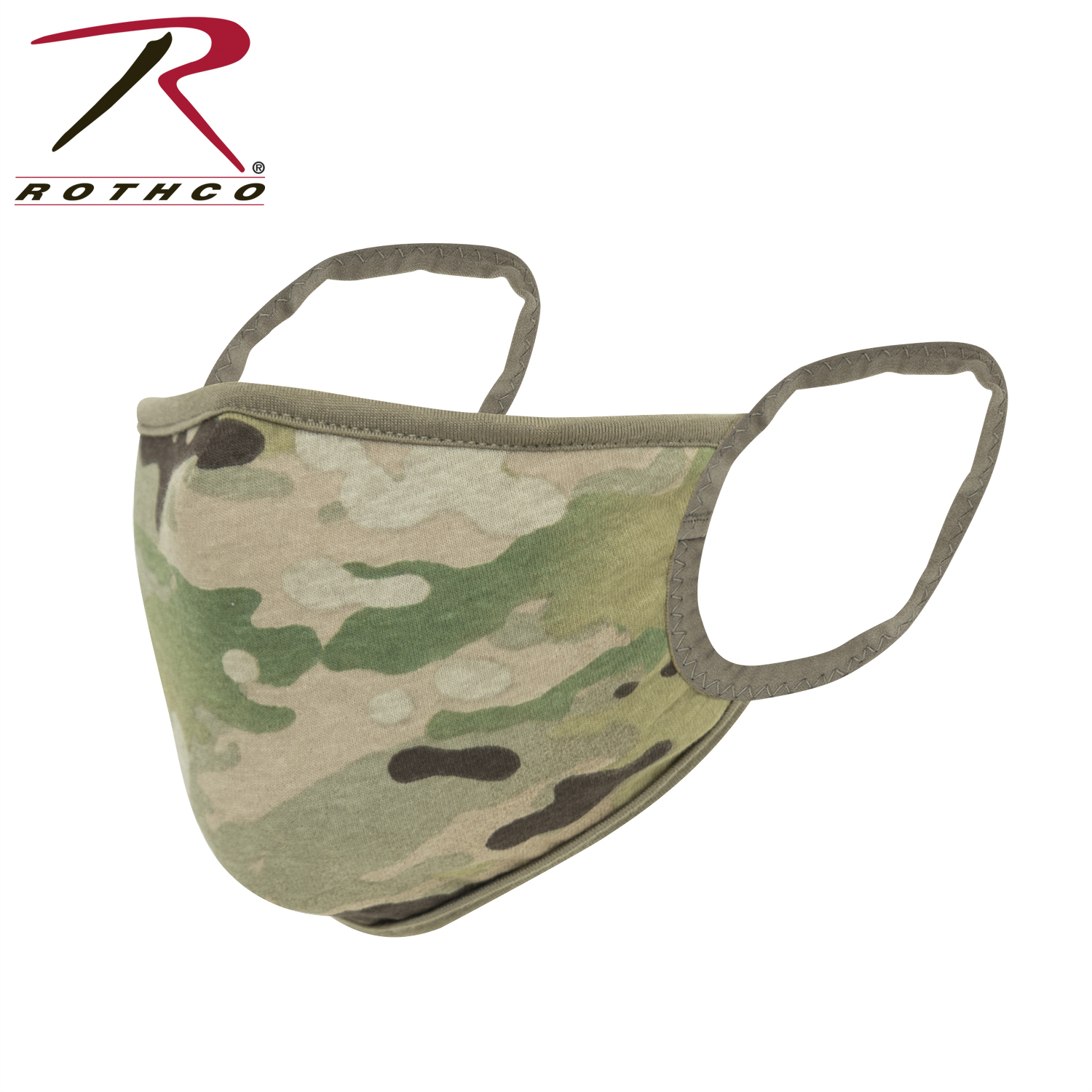 Rothco MultiCam Reusable 3-Layer Face Mask