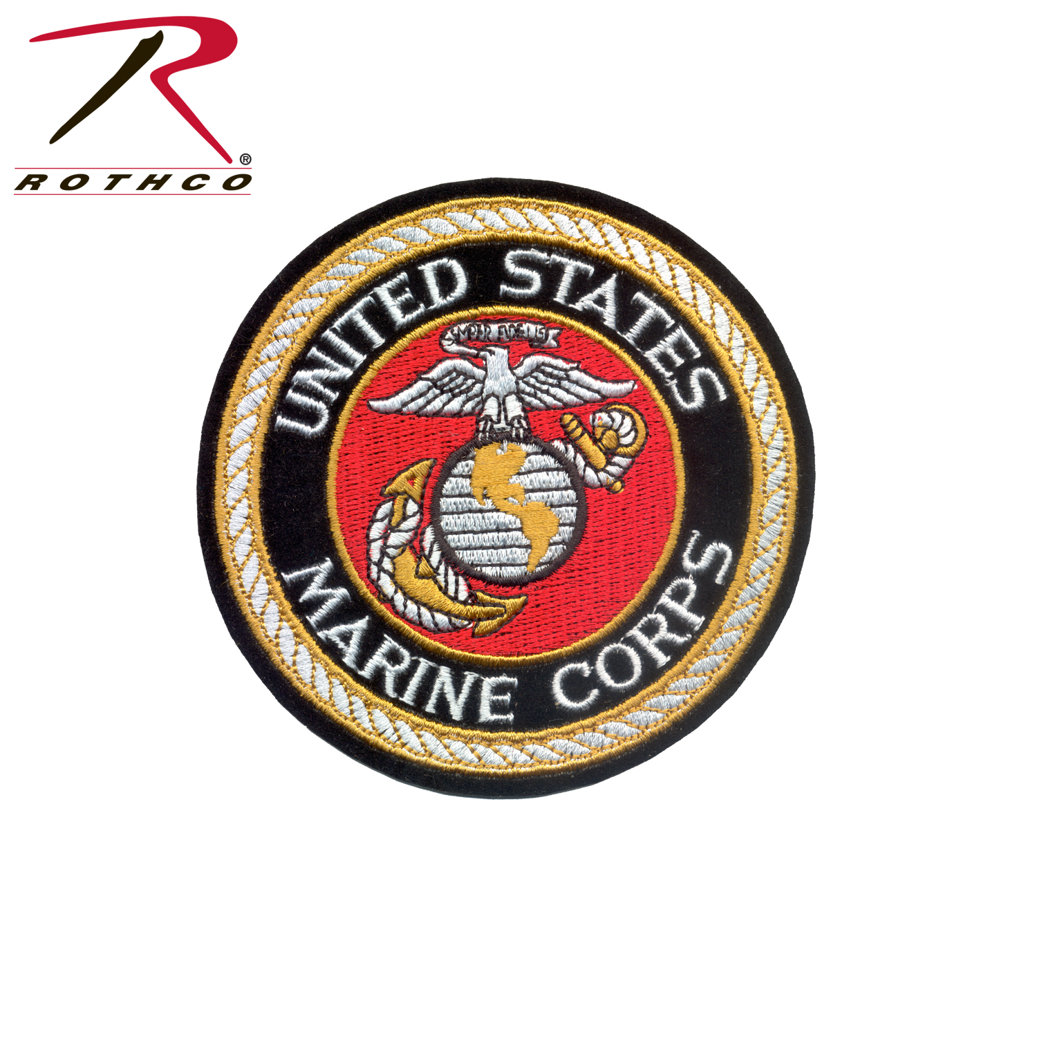 Deluxe Round USMC Patch