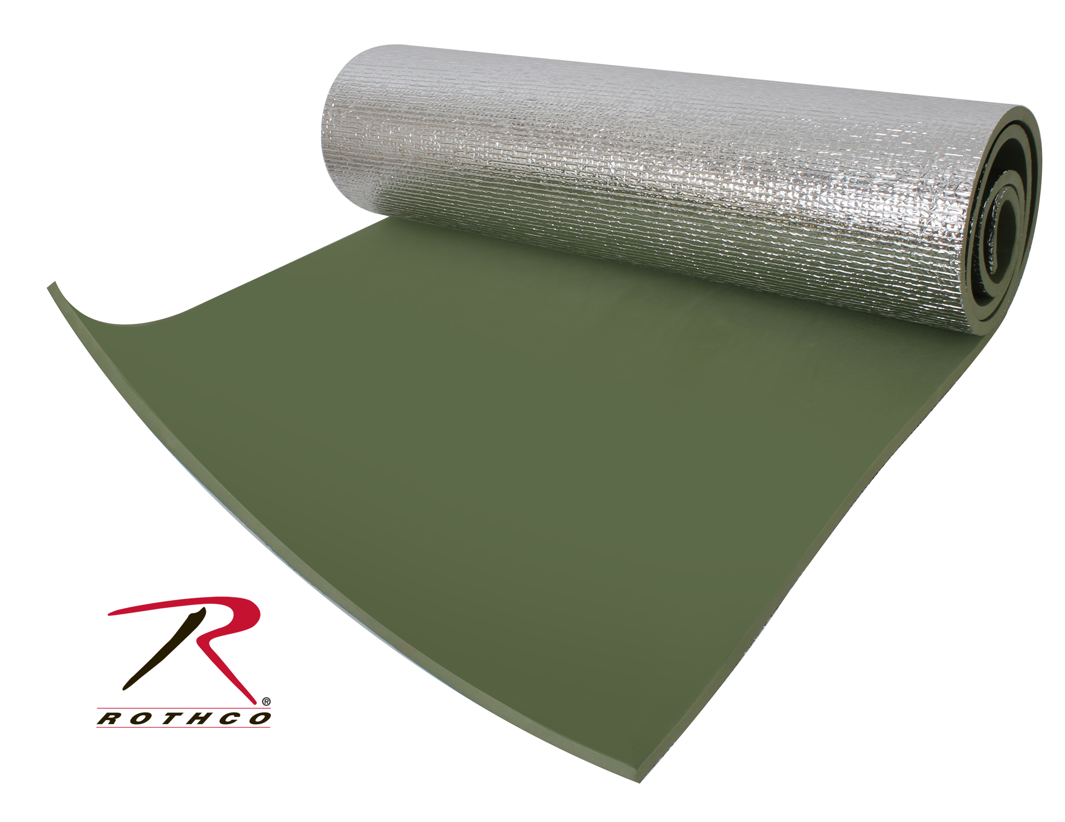 Rothco Thermal Reflective Sleeping Pad with Ties