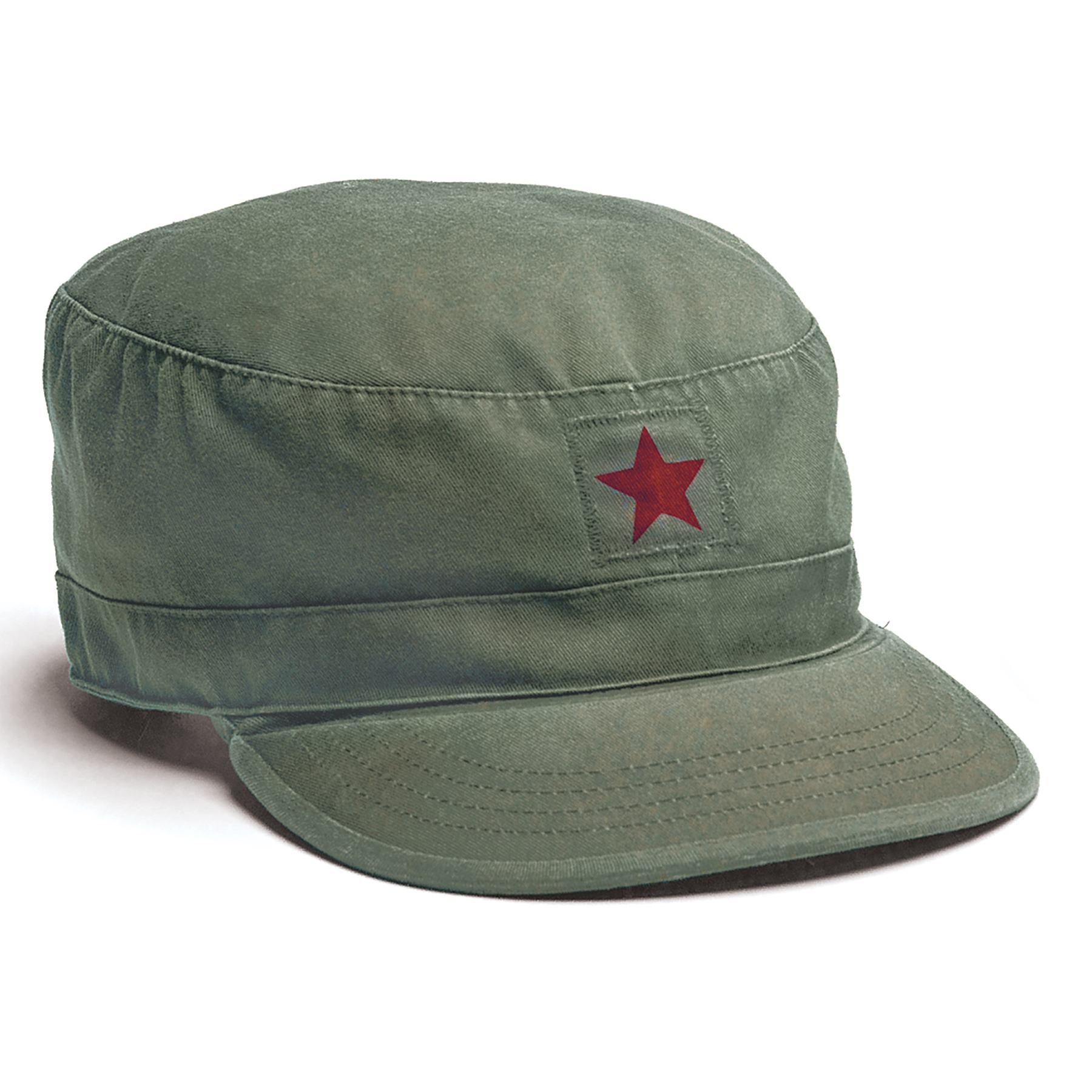 Rothco Vintage Fatigue Cap with Red Star