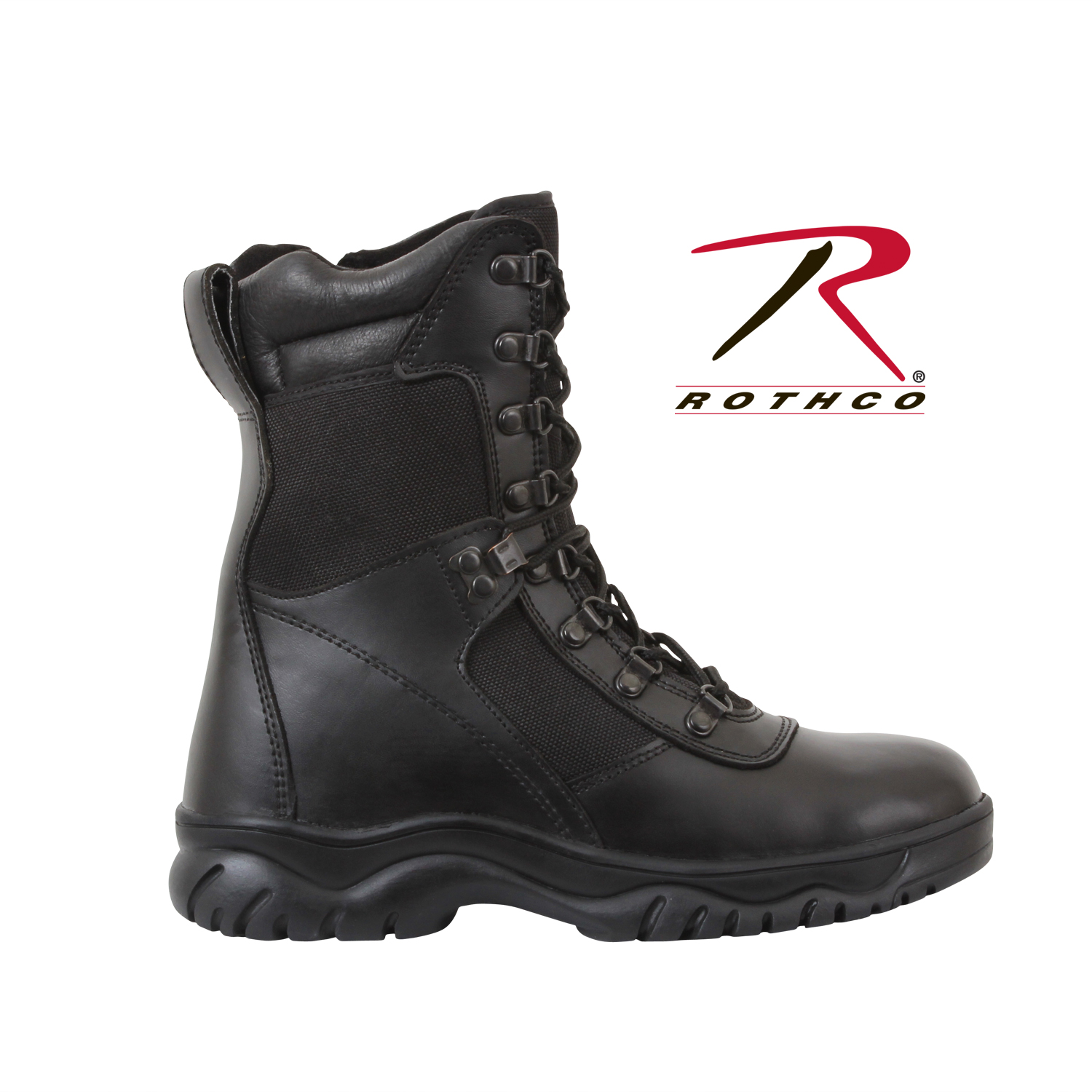 Rothco Forced Entry Tactical Boot With Side Zipper