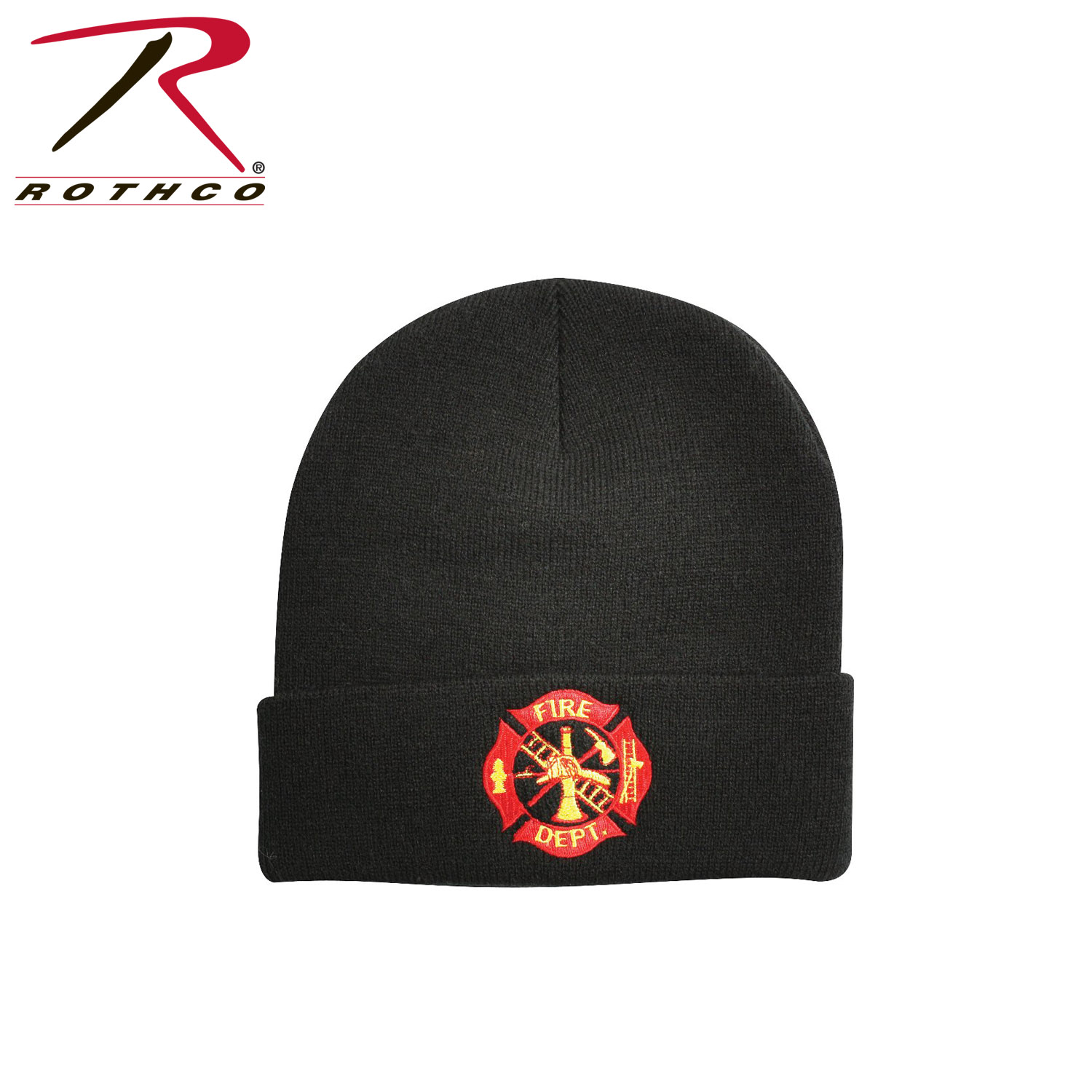 Rothco Fire Department Embroidered Watch Cap Delux
