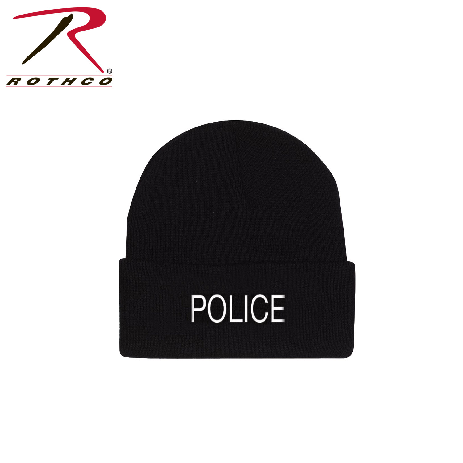 Rothco Embroidered Police Watch Cap