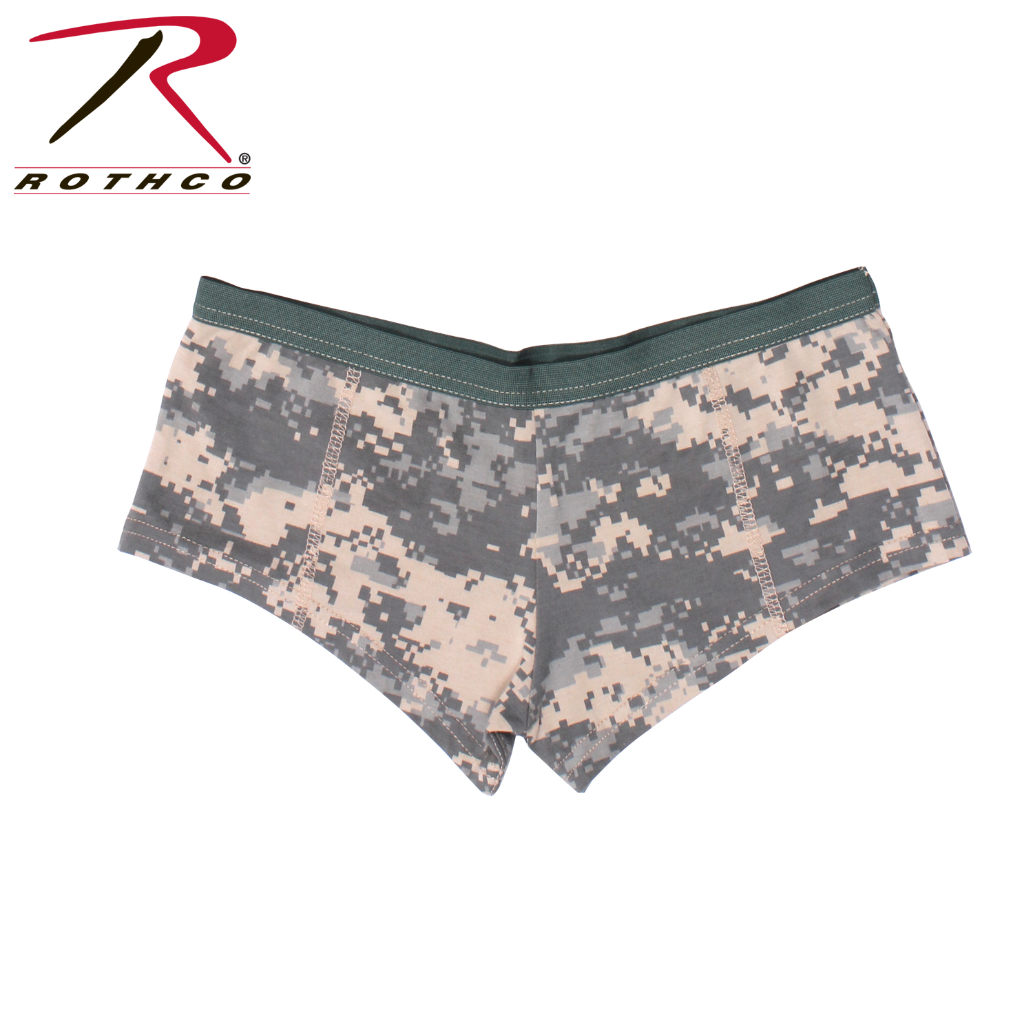 Rothco Womens Acu Digital Camo Booty Shorts