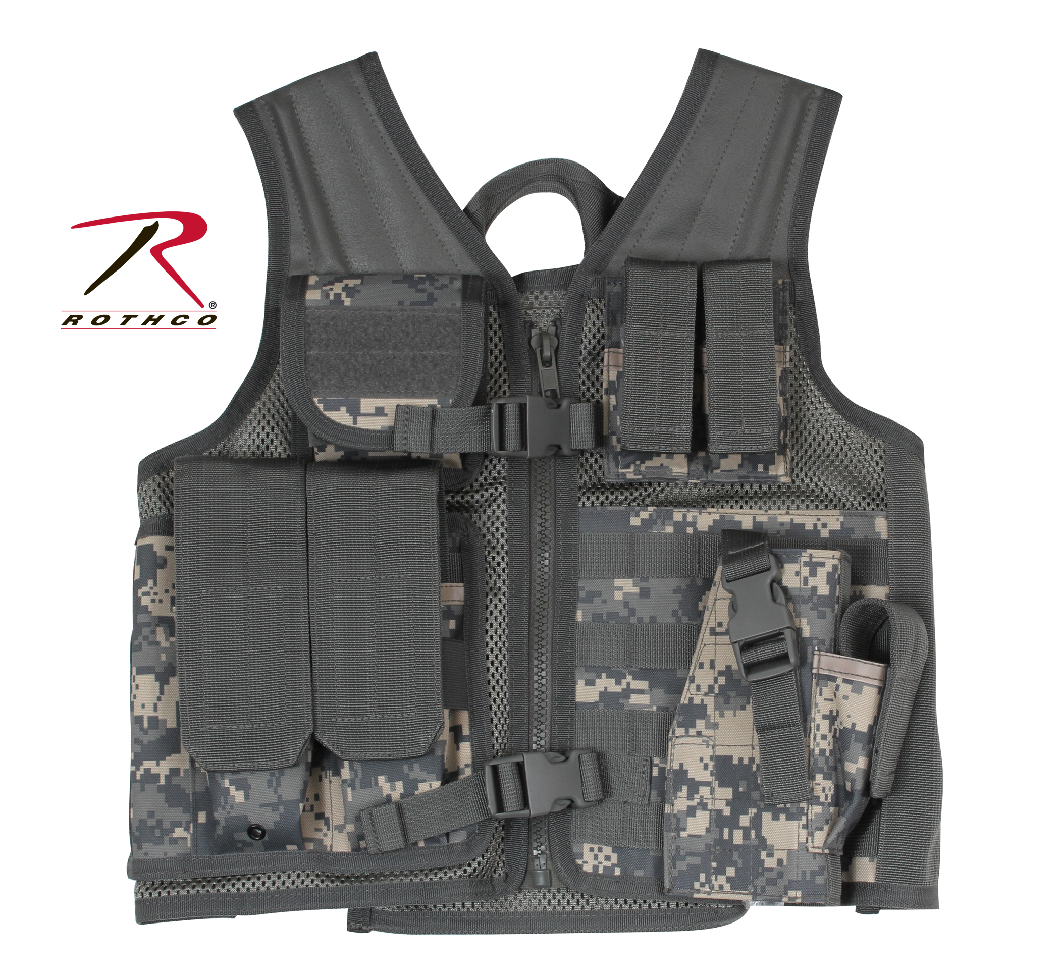 Rothco Kid's Tactical Cross Draw Vest - Black