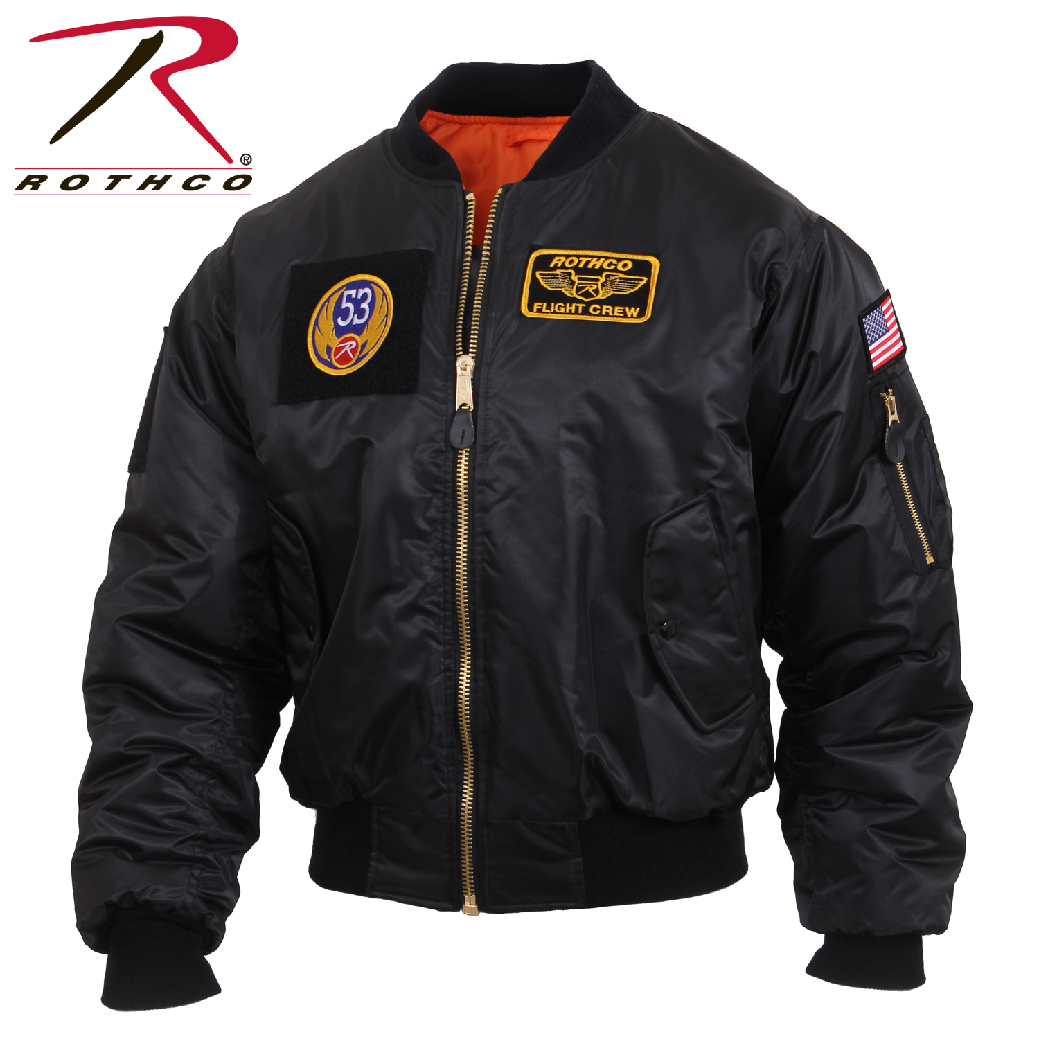 Rothco MA-1 Flight Jacket with Patches