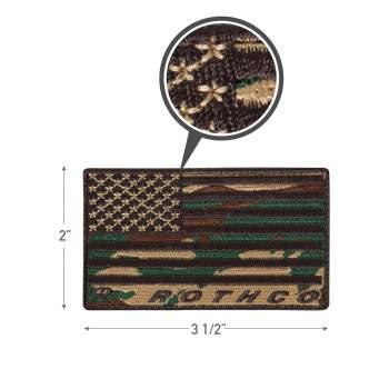 Camo American Flag Patch