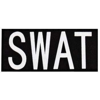 Rothco SWAT Patch With Hook Back