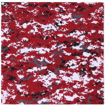 Red Digital Camo