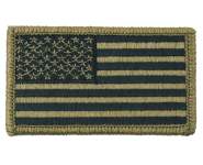 Rothco Iron On/ Sew On Embroidered US Flag Patch