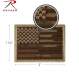 Rothco Mini US Flag Patch With Hook Back