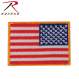 Rothco Mini US Flag Patch With Hook Back