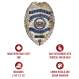 Rothco Deluxe Badge - Security/enforcement Officer / Silver
