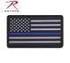 Rothco PVC Thin Blue Line Flag Patch