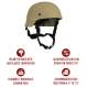 Rothco ABS Mich-2000 Replica Tactical Helmet