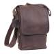 Rothco Brown Leather Military Tech Bag