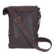 Rothco Brown Leather Military Tech Bag