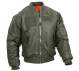 Rothco MA-1 Flight Jacket with Patches