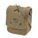 Rothco Canvas Map Case Shoulder Bag w/ Military Patches